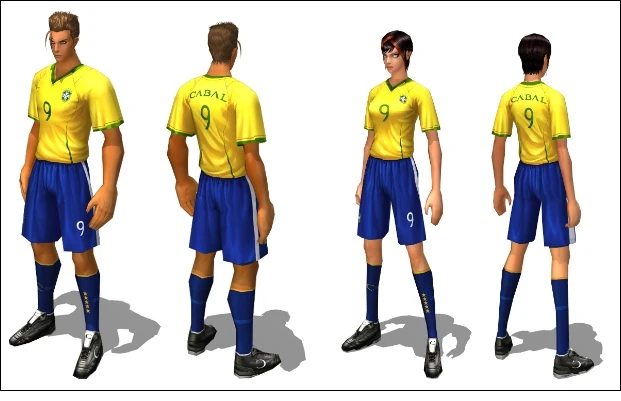 Brazil Soccer Uniform Costume - Official Cabal Wiki