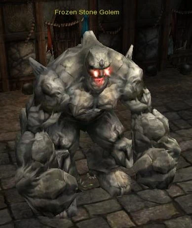 Frozen Stone Golem - Official Cabal Wiki