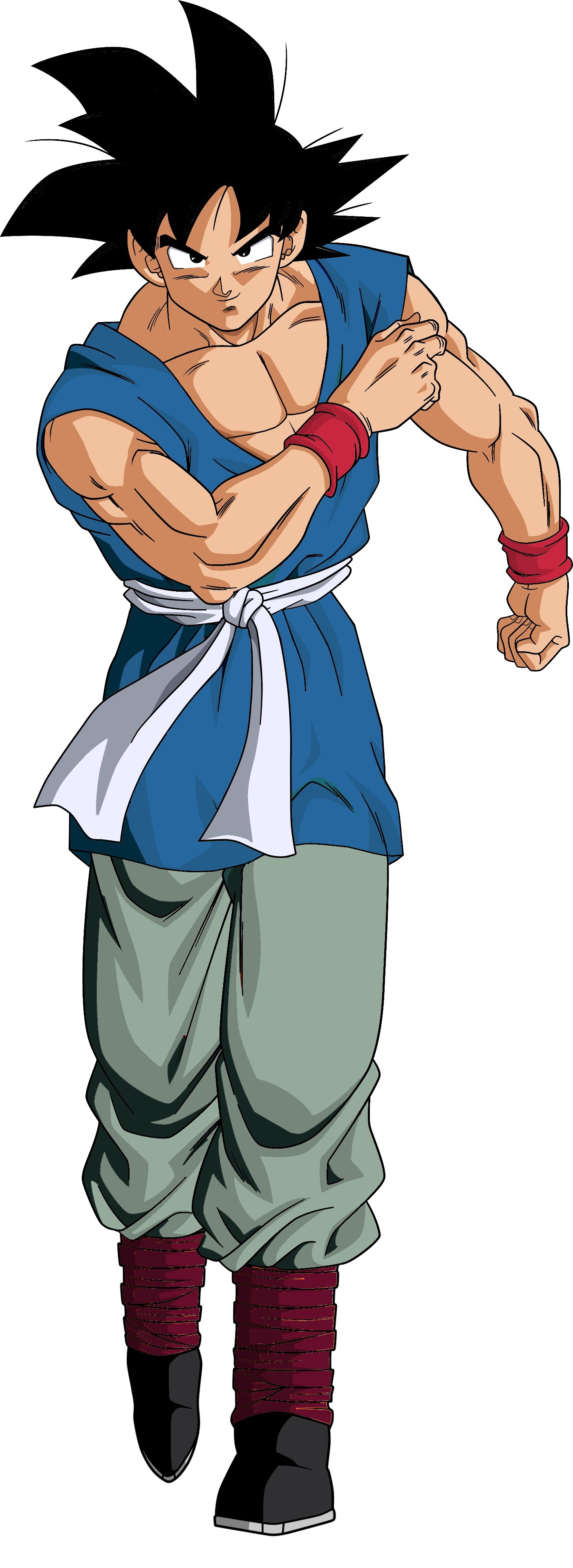 I think this would be fire! If instead of EoZ Goku gi we got this ...