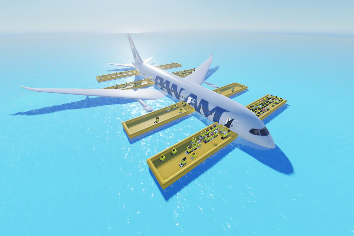 Water Landing | Cabin Crew Roblox Wiki | Fandom