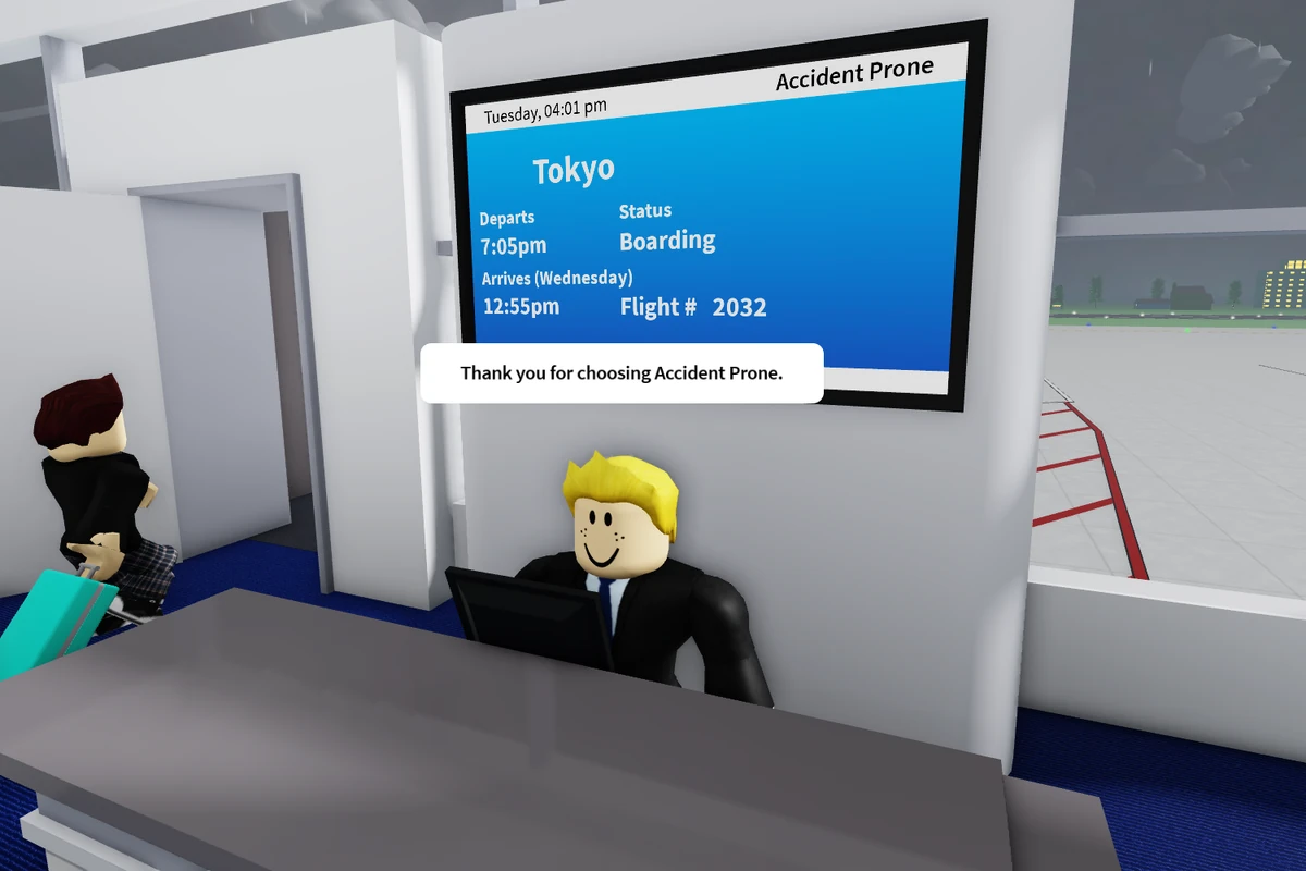 Gate Agent | Cabin Crew Roblox Wiki | Fandom