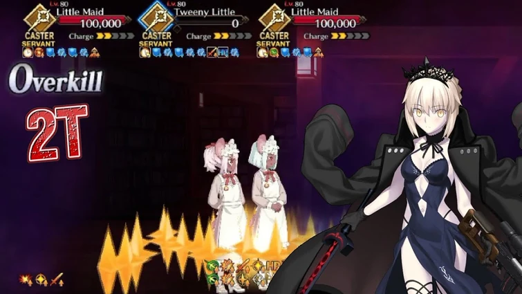 Maid Alter Overkill!🖤🌹 - Learn with Manga CQ『2T Clear』ft. Maid Alter | Fandom