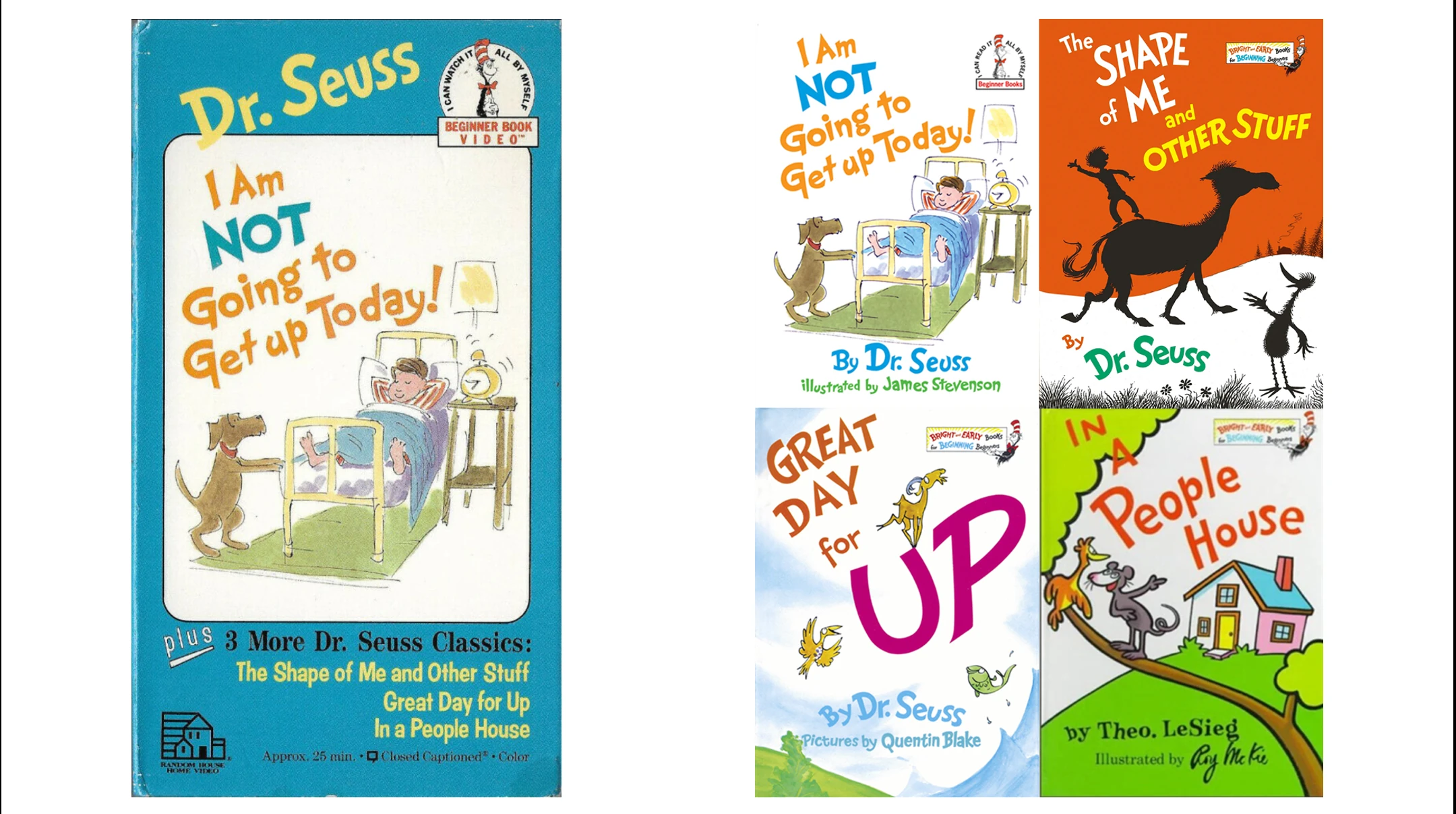 Dr. Seuss Beginner Book Video: I Am NOT Going to Get Up Today! | Fandom