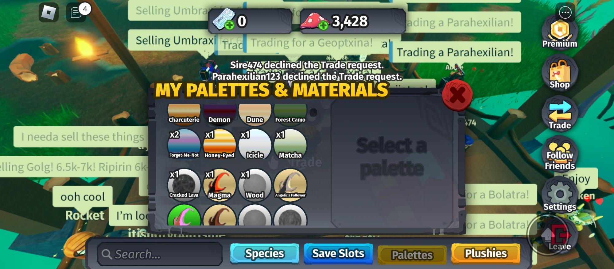 Mut hunters and inv selling | Fandom