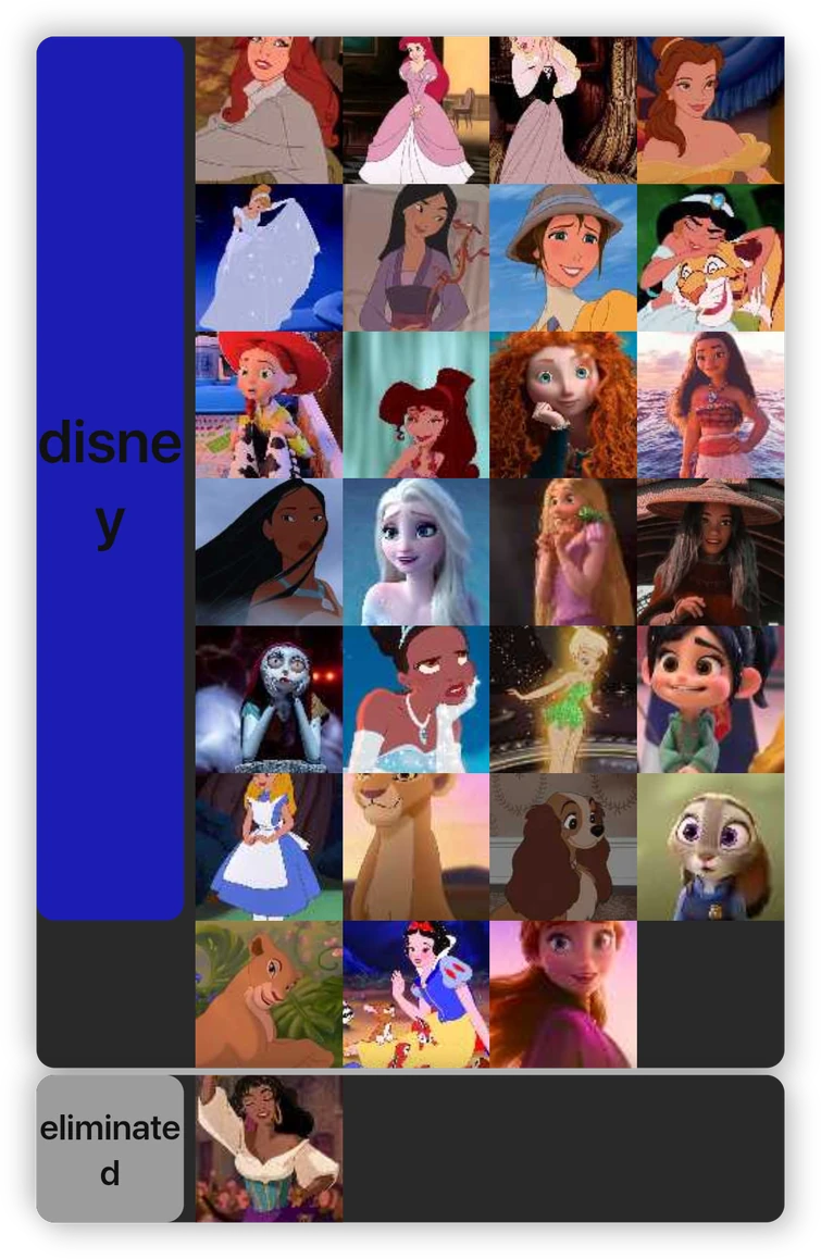 Disney Elimination Round 2 | Fandom