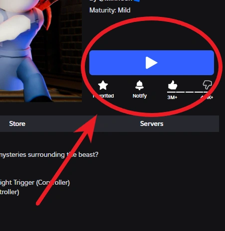 What? Why Roblox makes play button blue? it was Green.. Is this a pibby ...