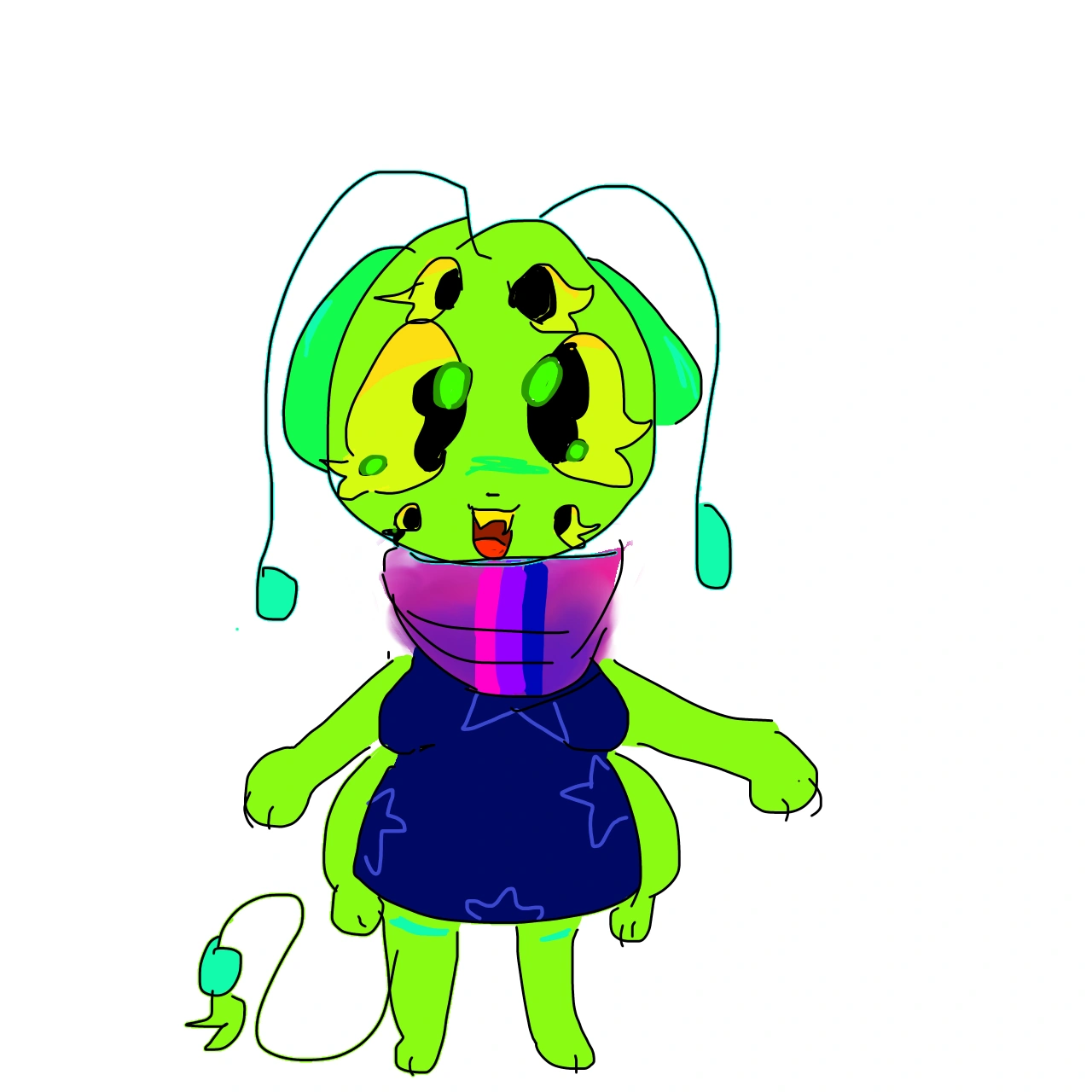 Guys would y'all ship my oc with somebody else but looey? | Fandom