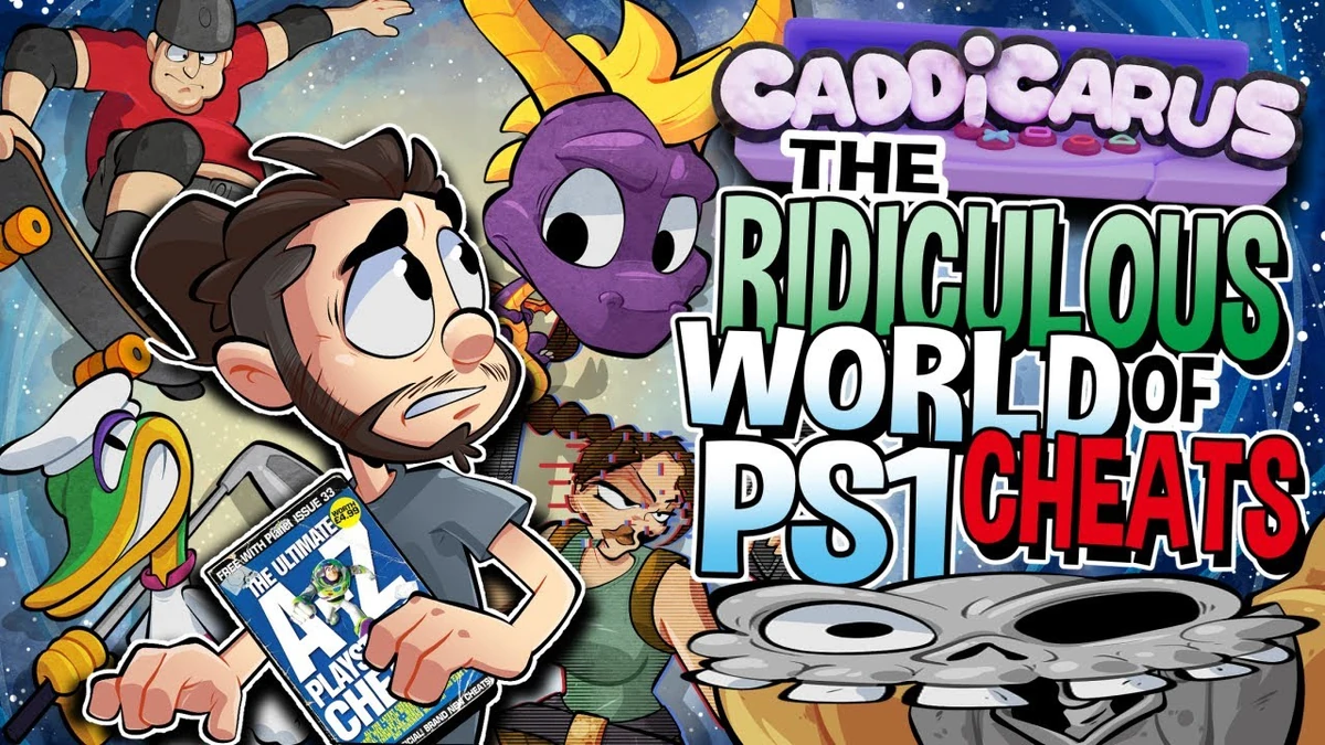 The Ridiculous World of PS1 Cheats | Caddicarus Wiki | Fandom