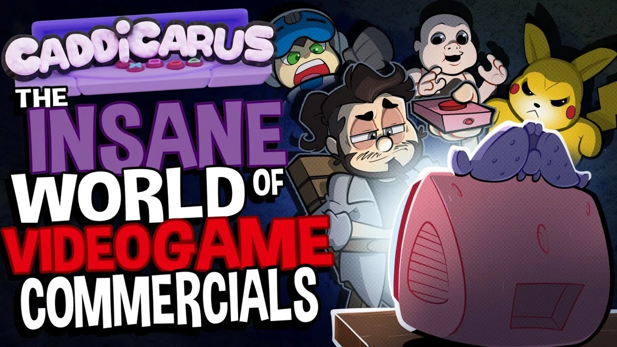 The Insane World of Video Game Commercials | Caddicarus Wiki | Fandom