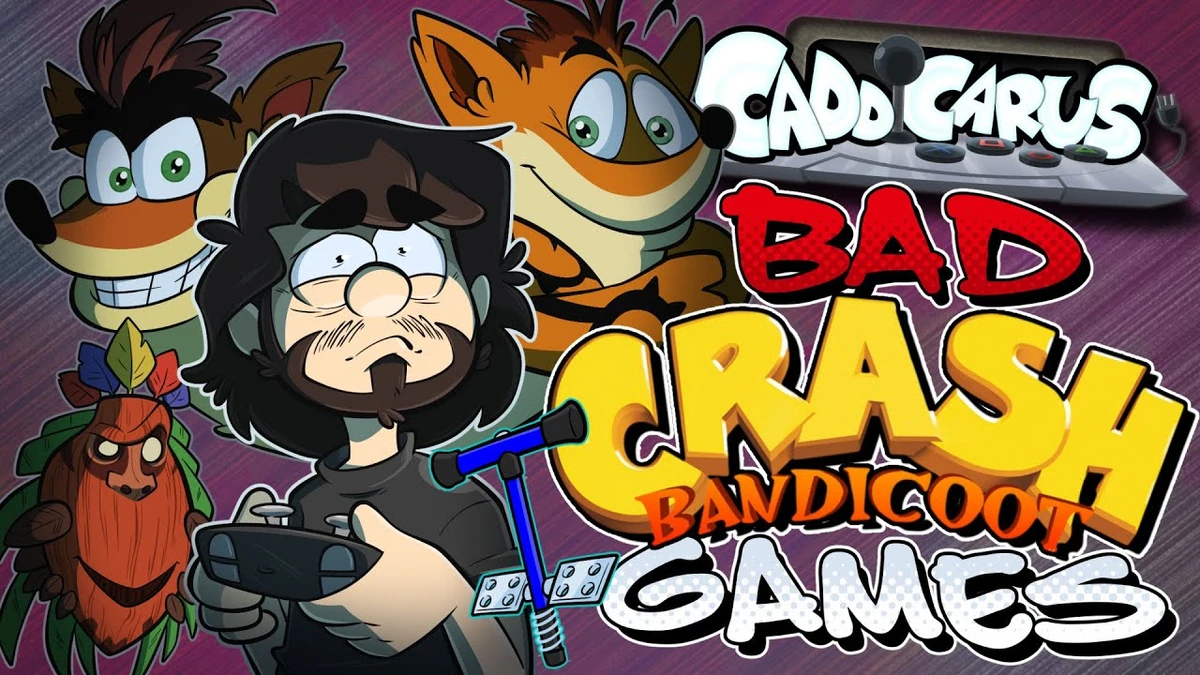 The Depressing World of Bad Crash Bandicoot Games | Caddicarus Wiki ...