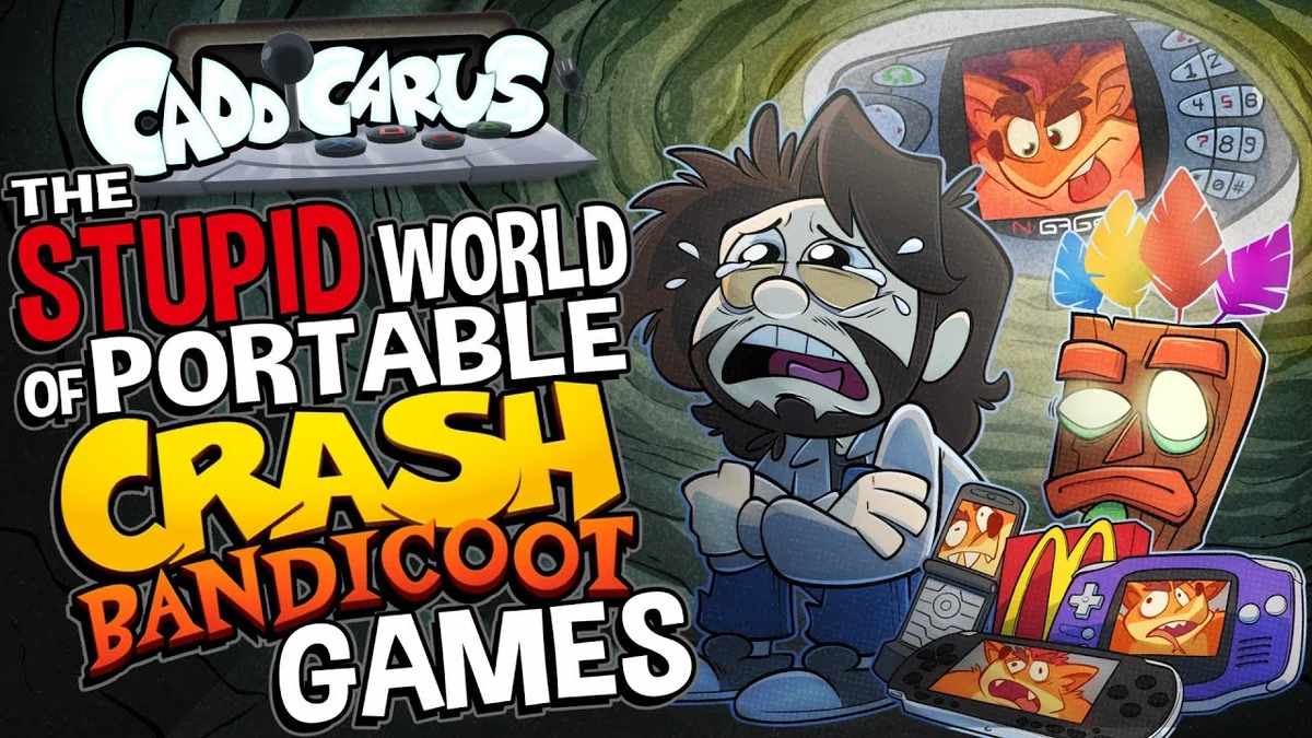 The Stupid World of Portable Crash Bandicoot Games | Caddicarus Wiki ...