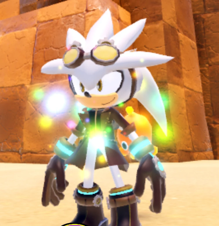 I got steampunk silver the hedgehog in sonic speed simulator! | Fandom