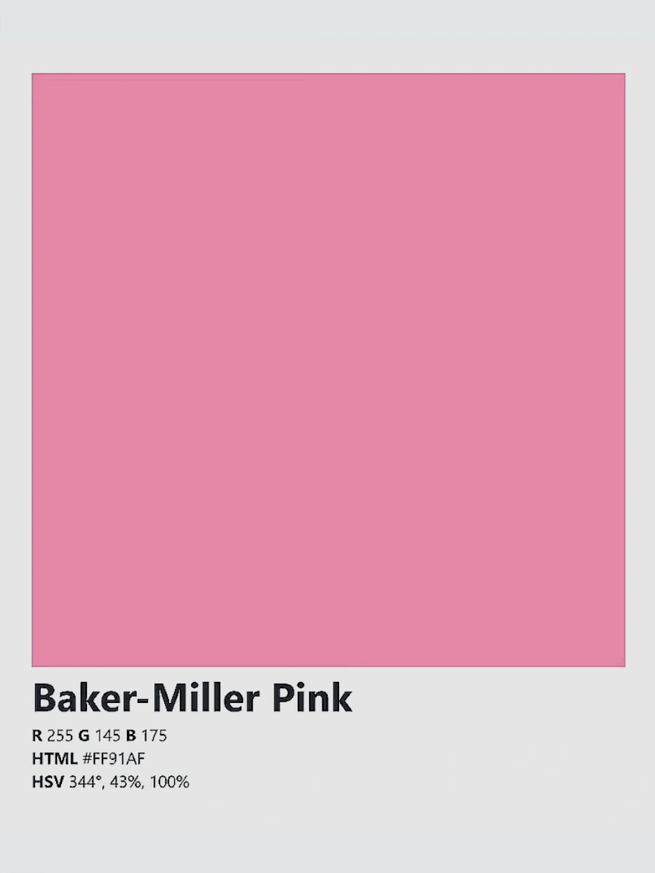 why does color psychology apparently say this pink is supposed to ...