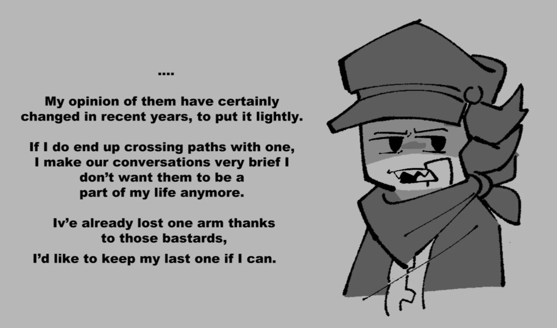 bro WHAT other arm | Fandom