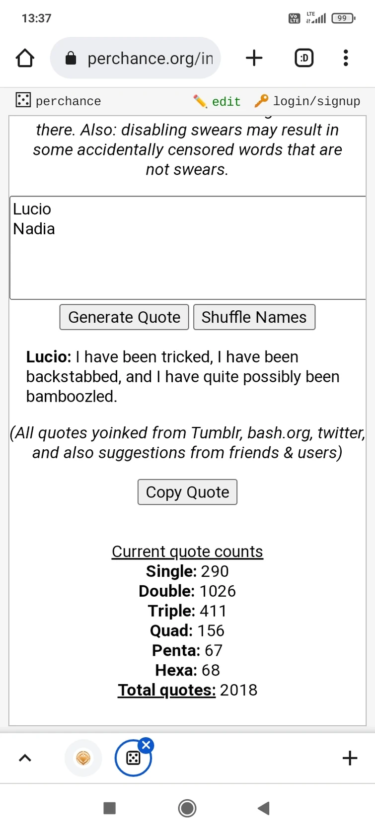 Incorrect quotes | Fandom