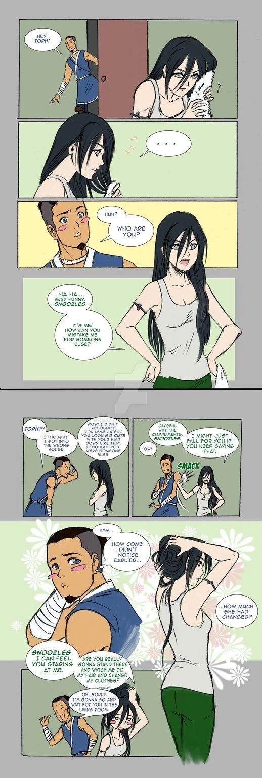 And I would like to hear your opinion about Tokka (Sokka and Toph) | Fandom