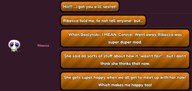 do you have any Theory on why Connie stop using the name Boolynski | Fandom