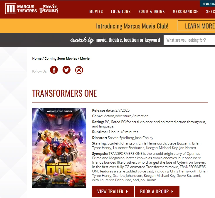 Transformers One - A rerelease in theaters | Fandom