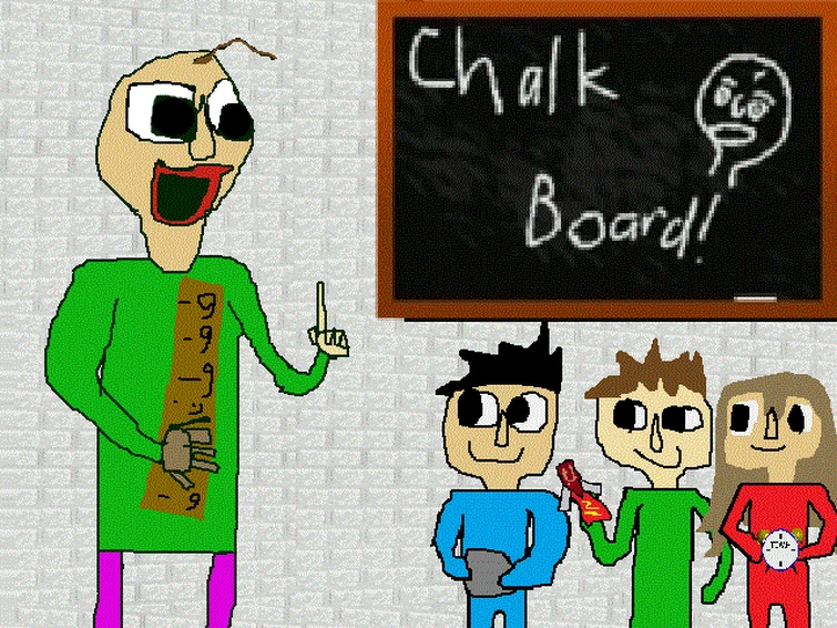 Rate my fanart from 0 to 10! Now Baldi with students! | Fandom