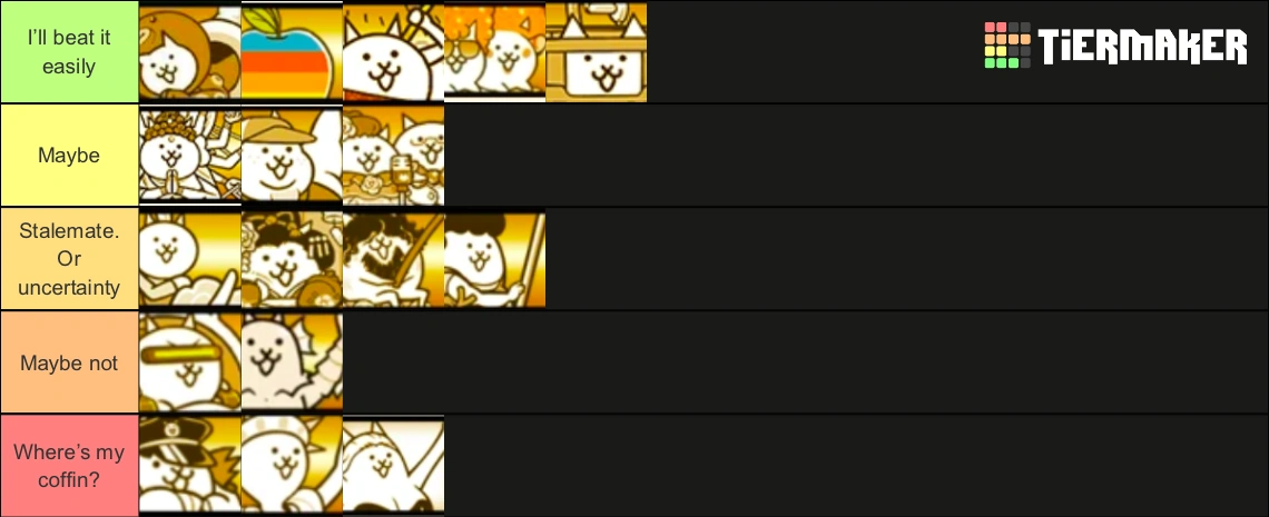 Ranking super rare gacha units by how well I can beat them up. | Fandom