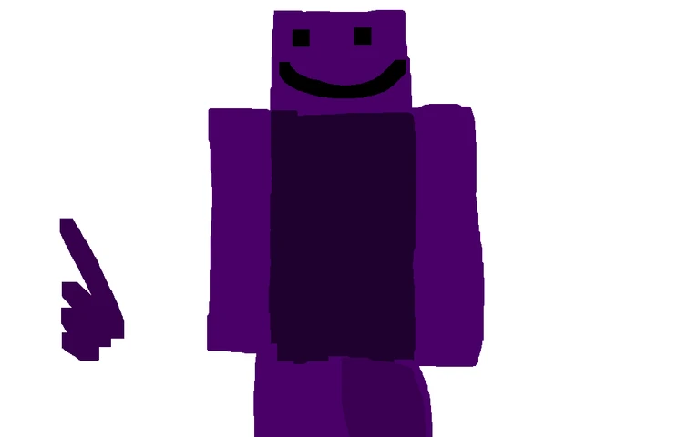 pixal art of purple guy by me | Fandom