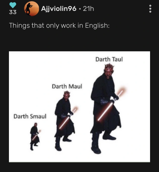 🤣 [Meme of the Week Contest] Week 36 Winners: Darth Maul Growth Chart ...