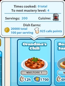 Grandma's Chili | Cafe World Wiki | Fandom