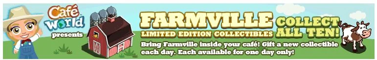 Farmville Collectibles | Cafe World Wiki | Fandom