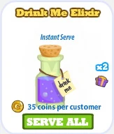 Drink Me Elixir | Cafe World Wiki | Fandom
