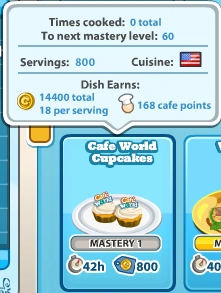 Cafe World Cupcakes | Cafe World Wiki | Fandom