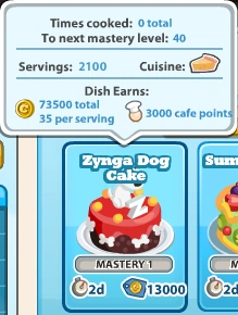 Zynga Dog Cake | Cafe World Wiki | Fandom
