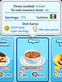 Bigos | Cafe World Wiki | Fandom