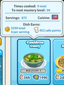 Cauldron Curry | Cafe World Wiki | Fandom