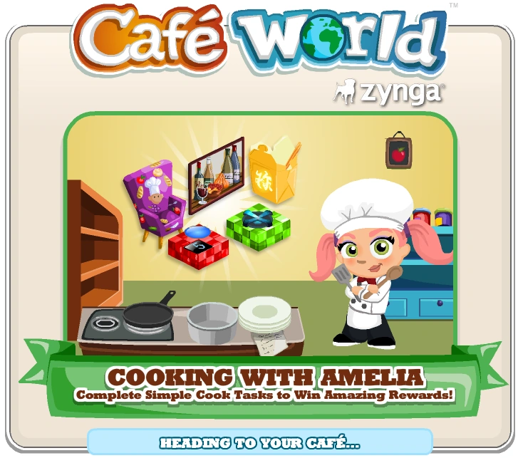 Cooking with Amelia | Cafe World Wiki | Fandom
