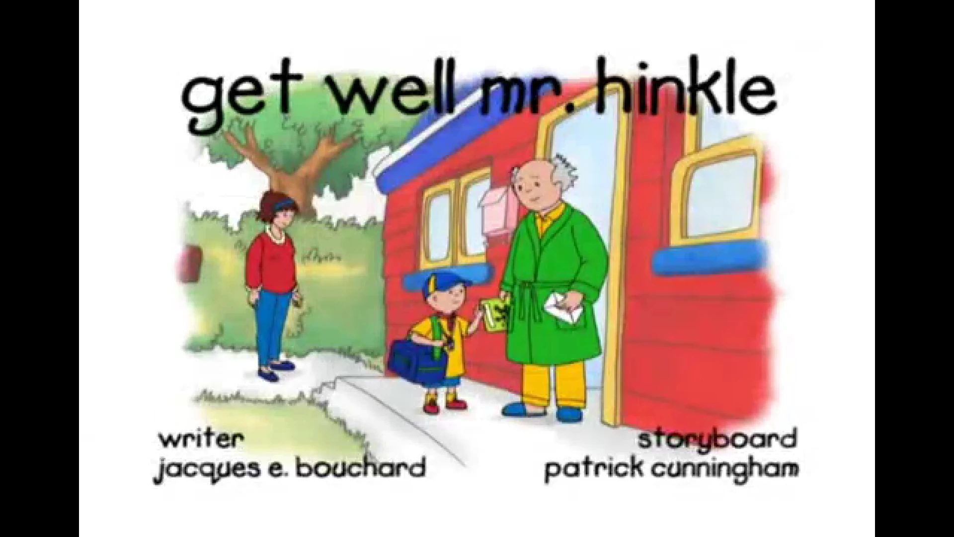 Caillou Mr Hinkle