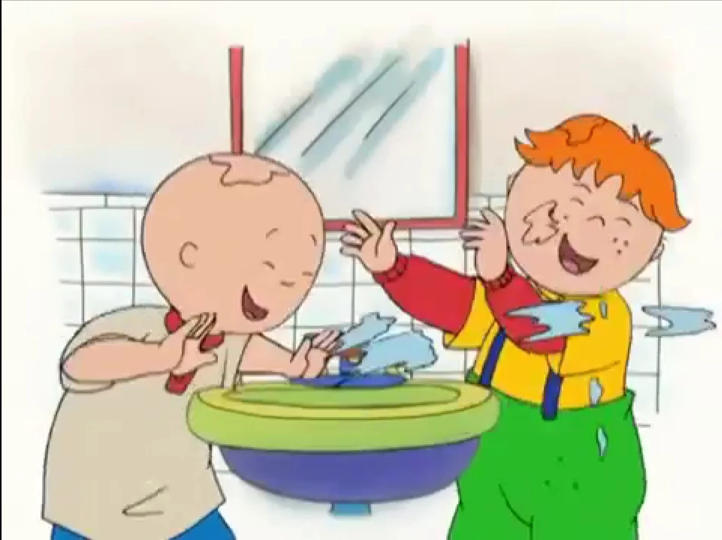 Caillou Friends Livedash