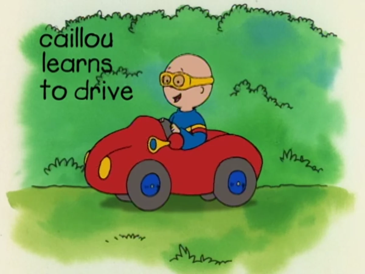 Caillou Learns to Drive | Caillou Wiki | Fandom