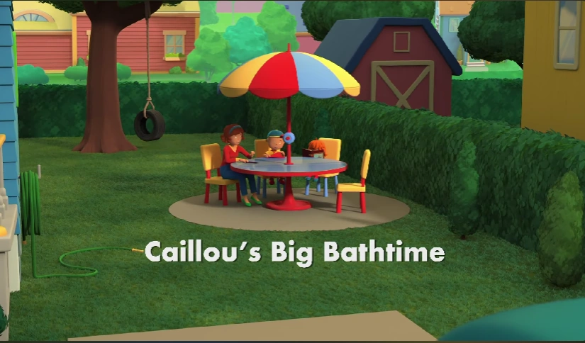 Caillou's Big Bathtime | Caillou Wiki | Fandom