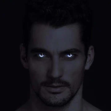 All Black Eyes Vampire