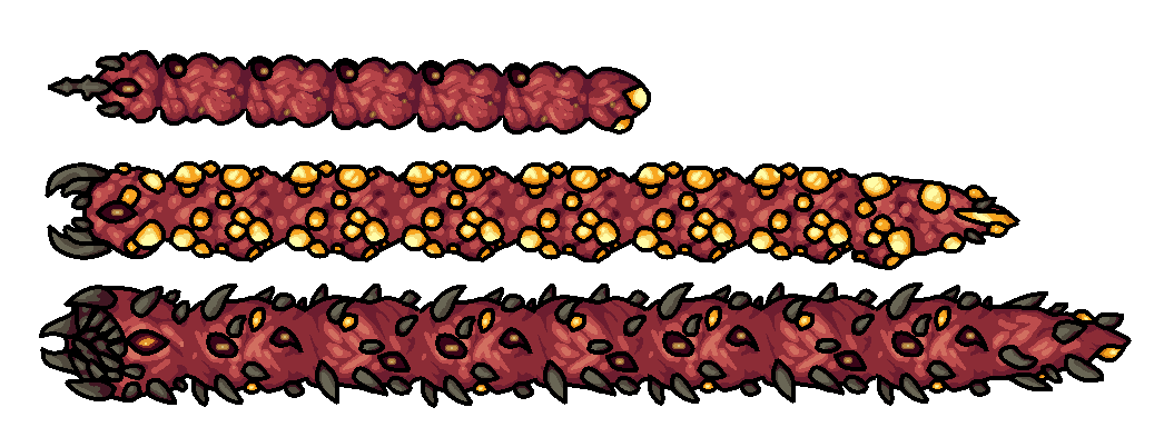 Perforator Worms | Calamity Paint Retold Wiki | Fandom