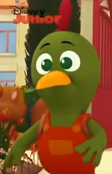 Unknown Green Chicken | Calimero Wikia | Fandom