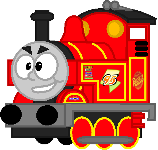 Lightning McQueen | CaliMom3LE's Train Characters Wiki | Fandom