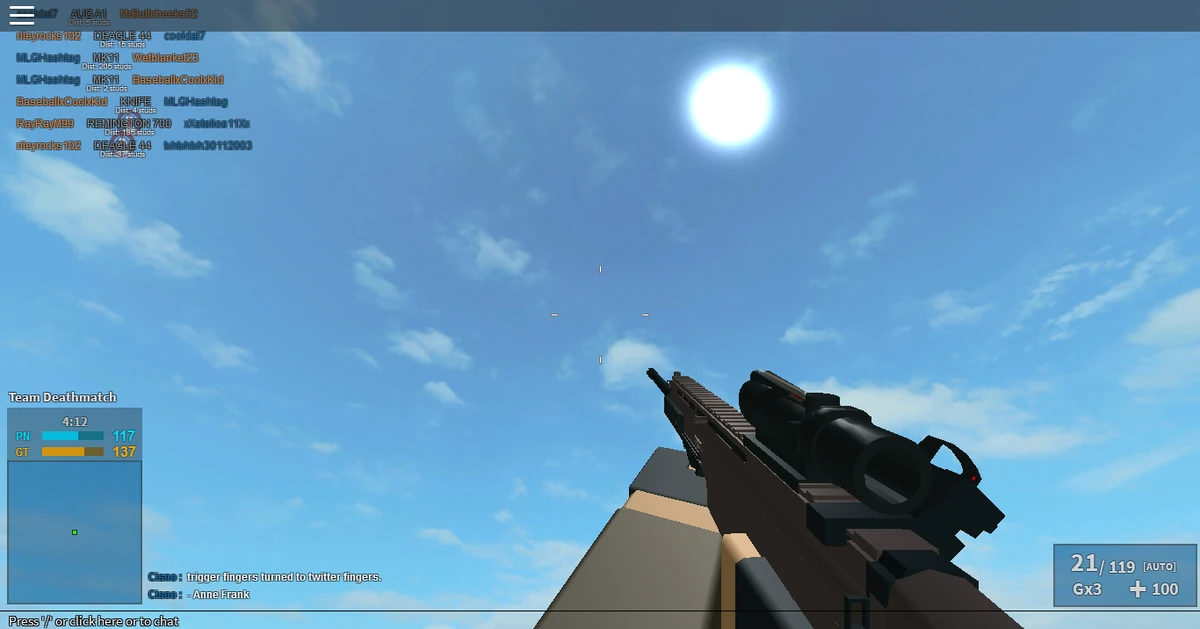 Cinematic Mode | Call of Robloxia Wikia | Fandom