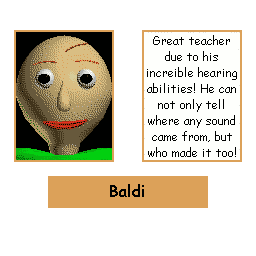 Baldi | Callahanpro5094’s Official Baldi's Basics Games and Fanmade ...