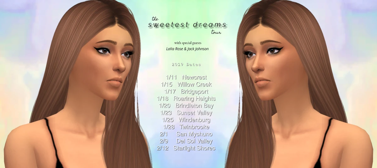 Sweetest Dreams Tour | Callie Hunter Wiki | Fandom