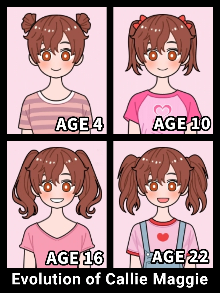 Evolution of Lily Diary characters | Callie's World Wiki | Fandom