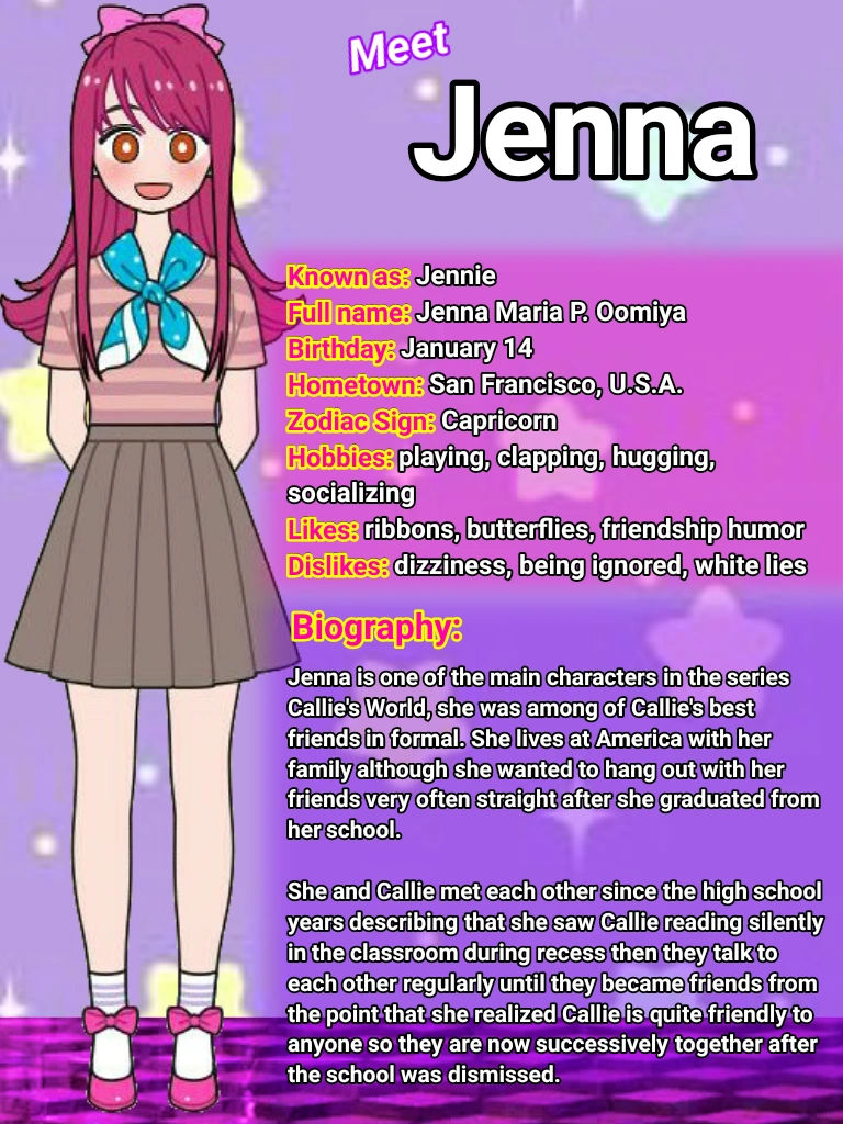 Jenna | Callie's World Wiki | Fandom