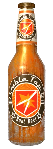 double tap root beer logo