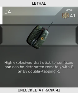 C4 Explosive Call Of Duty