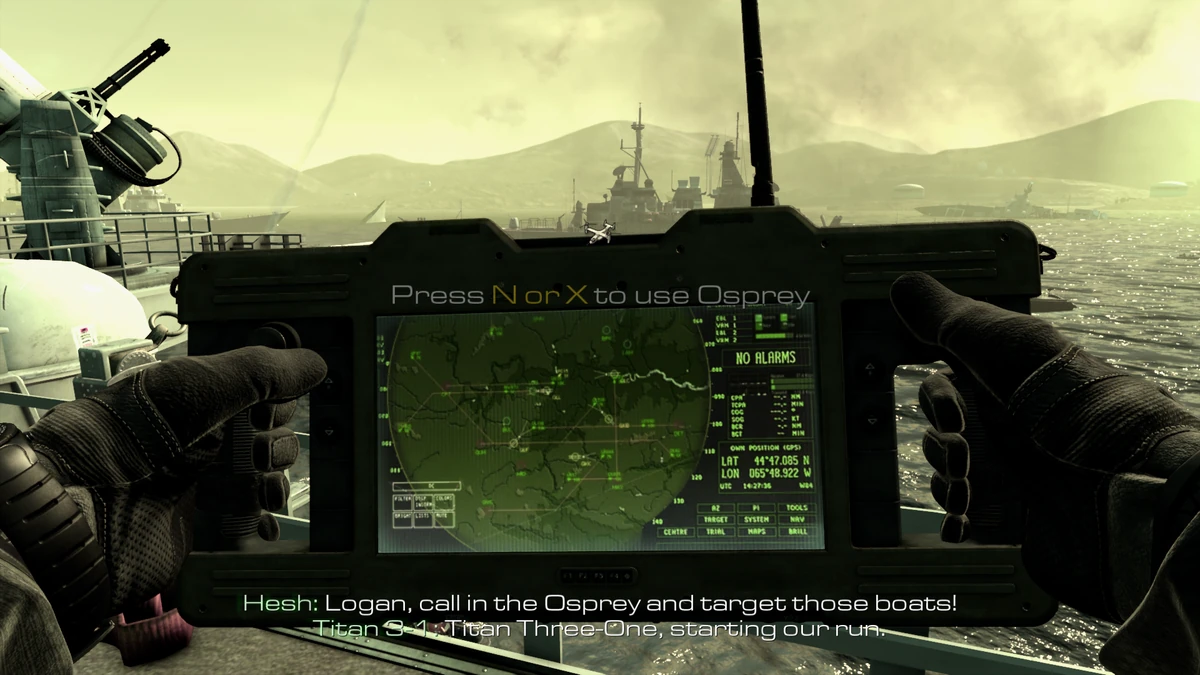 Osprey Targeting Control | Call of Duty Wiki | Fandom
